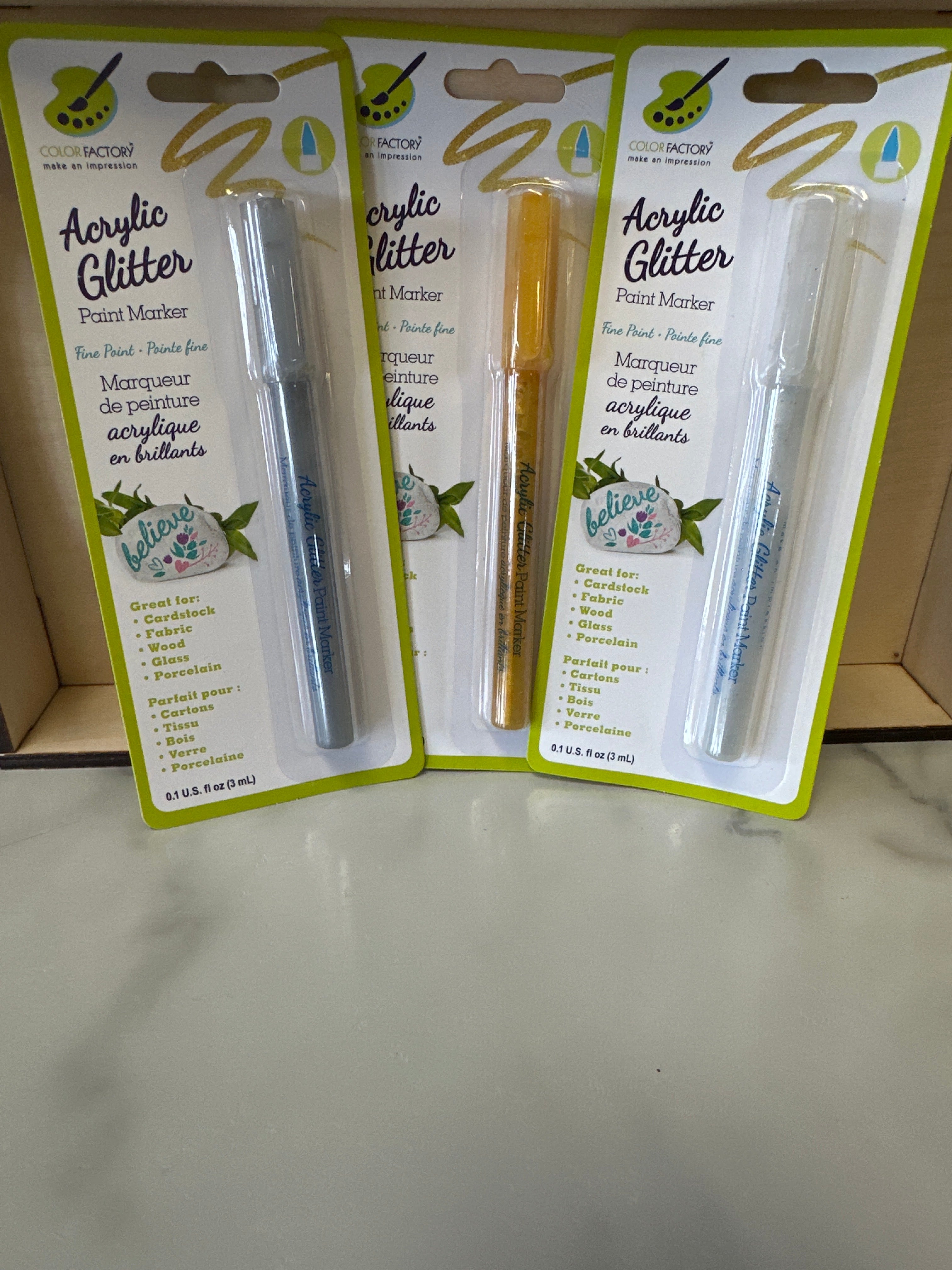 Acrylic Glitter Paint Marker – Craft Enablers