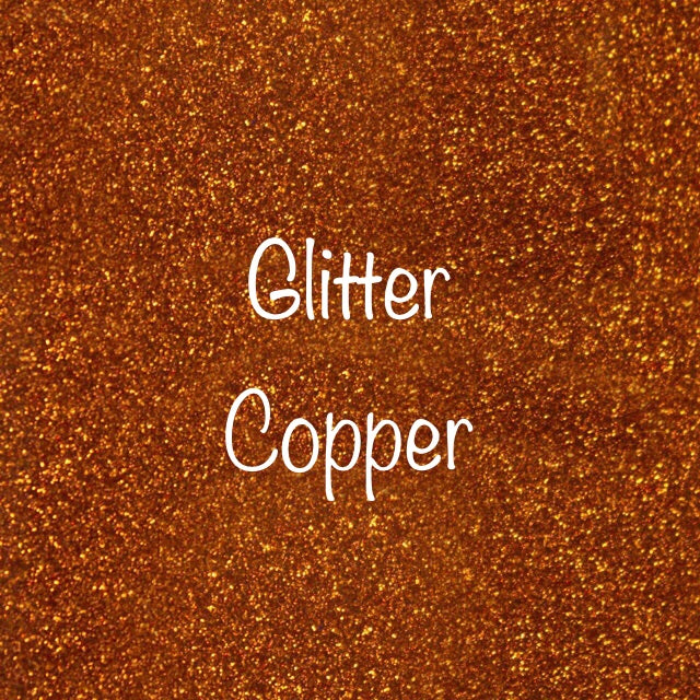 Siser Glitter HTV Copper – Craft Enablers