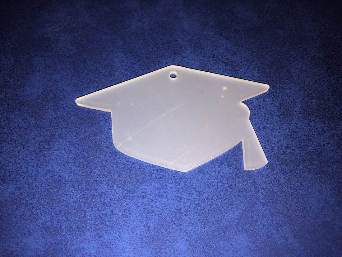 Graduation Cap Acrylic with Hole – Craft Enablers