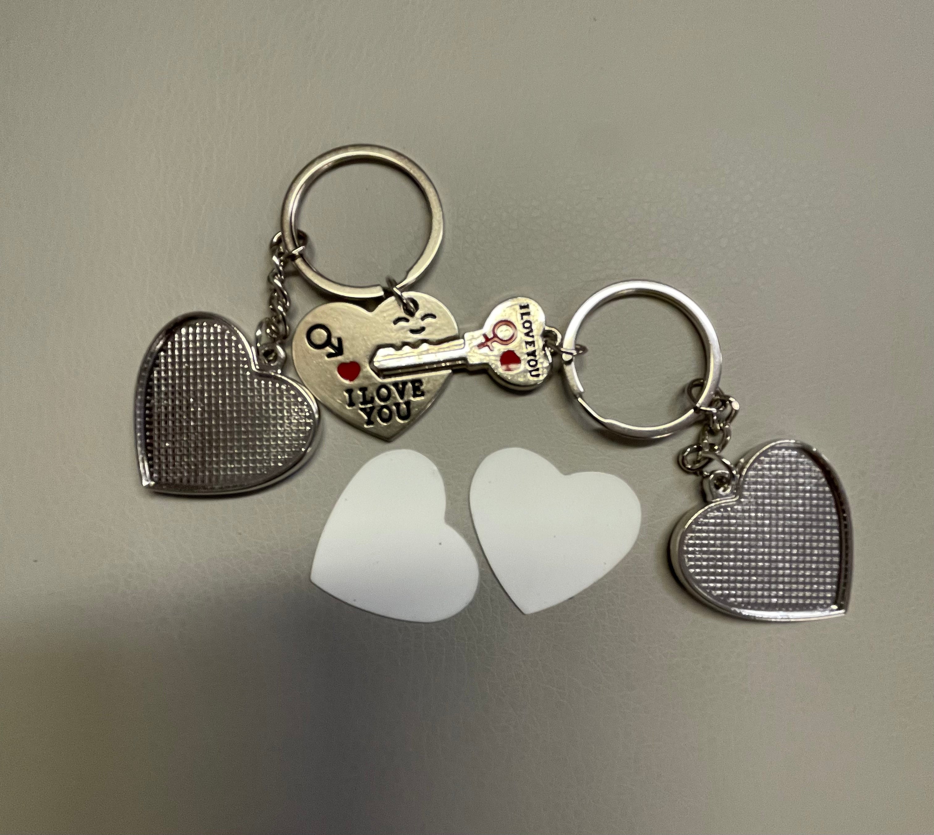 Love Keychains Set for Sublimation – Craft Enablers