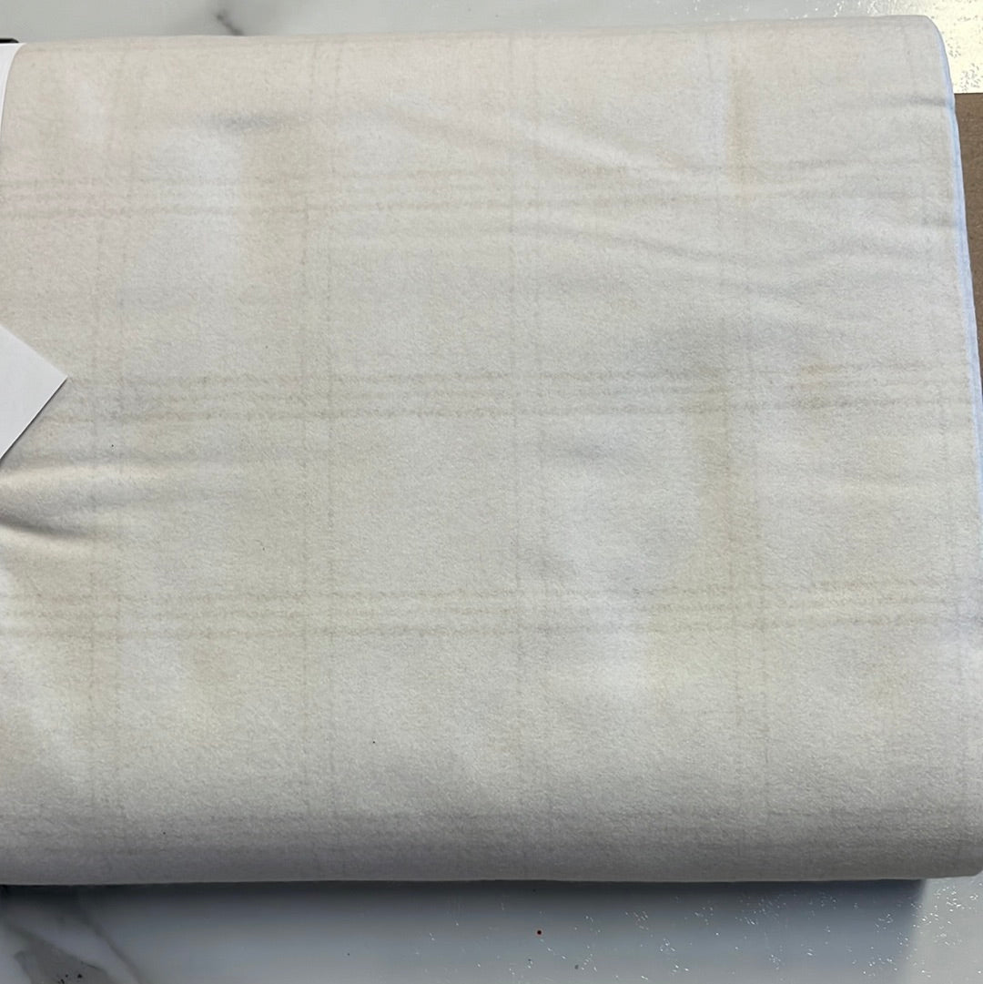 WOOLIES FLANNEL TARTAN GRID Cream – Craft Enablers